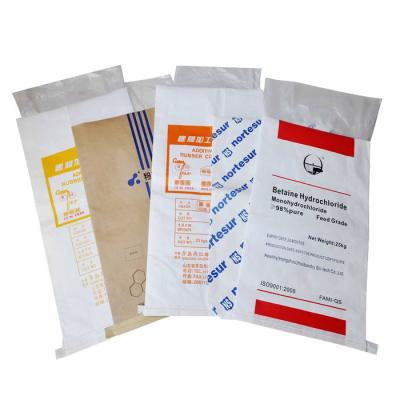 Cina sacchi di carta di 5kg 10kg 25kg Multiwall Kraft per l'imballaggio del grano in vendita
