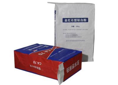 Cina 20KG 25KG ha incollato il mortaio del cemento dell'industria chimica dei sacchi di carta di Multiwall Kraft della valvola in vendita