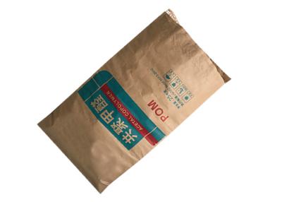 Cina 7 sacchi di carta di stampa 65g-130g/M2 facilmente apribile a prova d'umidità di Multiwall Kraft di colore in vendita