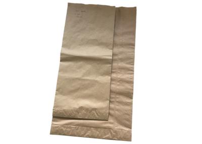 Cina I sacchi di carta di 25KG Multiwall Kraft pizzicano inferiore per l'imballaggio del materiale della polvere in vendita