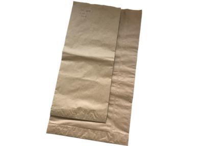 Cina Sacco di carta kraft aperto incollato amichevole della bocca di Eco m. Fold Heat Sealed in vendita