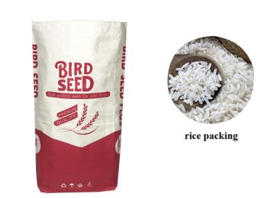 Cina imballaggio di Cat Litter Animal Feed Seed della borsa di alimentazione del cane della carta 1-4ply in vendita