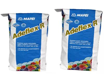 Cina imballaggio adesivo della piastrella di ceramica dei sacchi di carta di 20kg 25kg Multiwall Kraft in vendita
