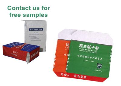 Cina Bio- - uso industriale della carta kraft della borsa degradabile della valvola per il gesso del gesso in vendita