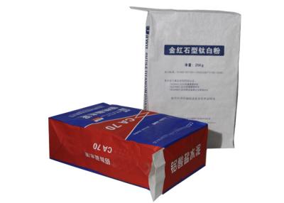 Cina il multi cemento industriale di carta kraft dei sacchi 20kg 25kg della carta di parete 25kg insacca la laminazione di PLA in vendita