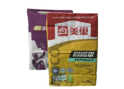 China De aangepaste het Document van de Embleem25kg Multimuur de Klepcement van Zakkenkraftpapier Verpakking doet 50kg in zakken Te koop