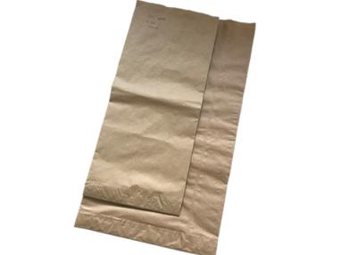 China Pinch Bottom Step End Multiwall Paper Sack With Hot Melt For Powder Products for sale