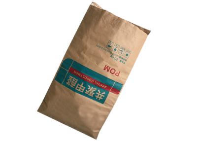 Cina Sacco di carta con fondo pizzicato per imballaggio industriale per latte in polvere di fecola di patate in vendita