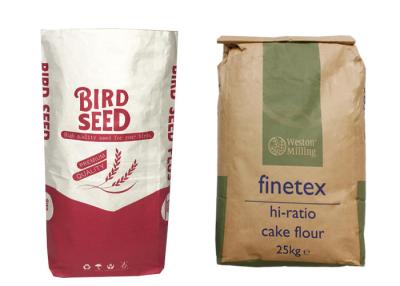 Cina sacchi di carta di 10kg 20kg 25kg 50kg Kraft Multiwall per il Edile degli oligosaccaridi di Isomalto in vendita