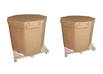 China 220L 1000L 1600L 1800L Food Grade Paper IBC Container Pe Liner Bag With Valve for sale