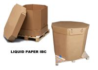 China Custom Pallet Paper IBC Container For Solid Remote Storage Transporting for sale