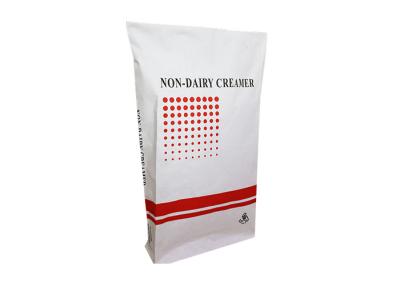 Cina Il latte in polvere i sacchi di carta di Multiwall Kraft quadra il commestibile inferiore Brown bianco in vendita