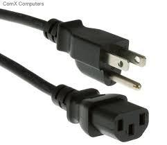 China Custom Length Us Power Cord , North American 3 Prong Ac Power Cord for sale