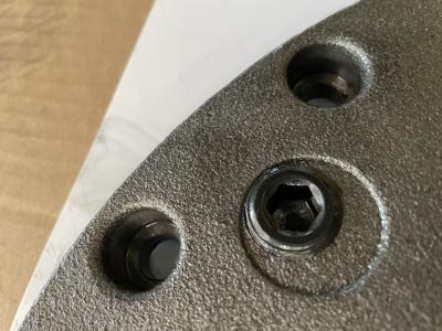 China SH200 HD820 HD700-7 Final Drive Cover 16 Holes ￠342×19 for sale