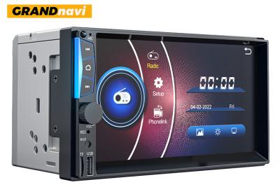 中国 アンドロイド オート 7 インチ ワンス システム 1024x600P ダブル ディン ヘッド ユニット 販売のため