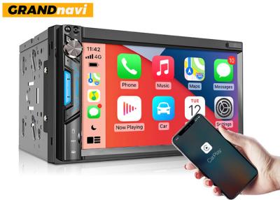 중국 카플레이 안드로이드 오토 7 컬러 버튼 라이트와 함께 토요타 7인치 MP5 라디오를 위한 유니버설 멀티미디어 자동차 플레이어 판매용