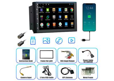 China Unidad principal auto inalámbrica capacitiva de la pulgada IPS Android del estéreo 7 del coche de Android en venta