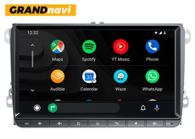 China GPS Navigation VW Car Radio 2+32G Bluetooth 9 Inch Android Car Stereo Passat Tiguan for sale