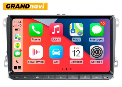 China GPS Navigation VW Car Radio 2+32G Bluetooth 9 Inch Android Car Stereo Passat Tiguan for sale
