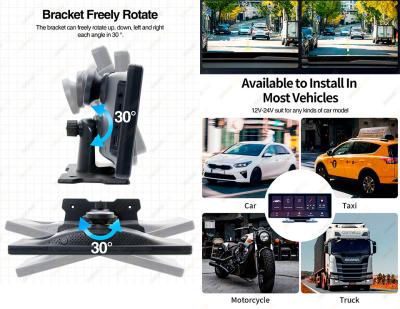 China 10.26" 4K Car Dash Cam Wireless Wired Carplay Android Auto DVR ADAS for sale