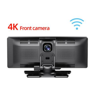 China 4K Dash Cam Wireless CarPlay / Android Auto Dashboard Car DVR With ADAS GPS AUX AirPlay for sale