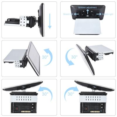 China 10.1 Inch Single Din Car Radio Remote Control Supports Screen Mirroring for sale