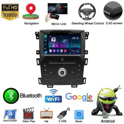 China GPS WIF Android Wireless Carplay Android 11 Car Radio Stereo For Ford Edge 2010-2015 for sale