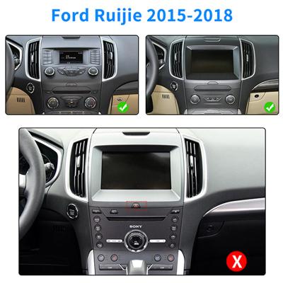 中国 Ford Edge 2015-2018 アンドロイド 11 カーラジオ 9' タッチスクリーン GPS アンドロイド 無線カープレイ 販売のため