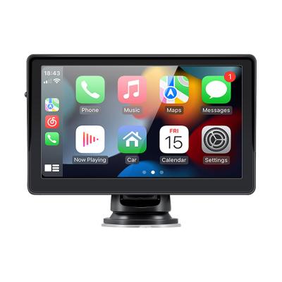 China CarPlay Android Auto Car Radio Multimedia Video Player 7 inch Portable Touch Screen With USB AUX Rear View for sale