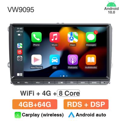 China GRANDnavi 2din Android For Volkswagen VW Polo Jetta Skoda Octavia 2 Golf 5 7 Touran Car Radio Multimedia Player for sale
