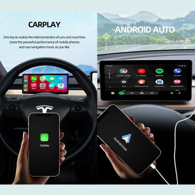 China 2024 9 Inch Tesla Model Accessories Model Y Digital Dashboard Heads Up Display Carplay Android Auto for sale