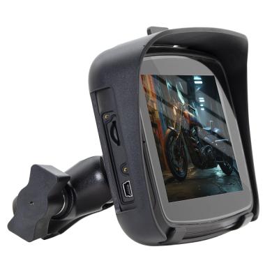 중국 5인치 휴대용 오토바이 디스플레이 화면 멀티미디어 플레이어 무선 애플 카플레이 안드로이드 오토 IPX7 방수 판매용