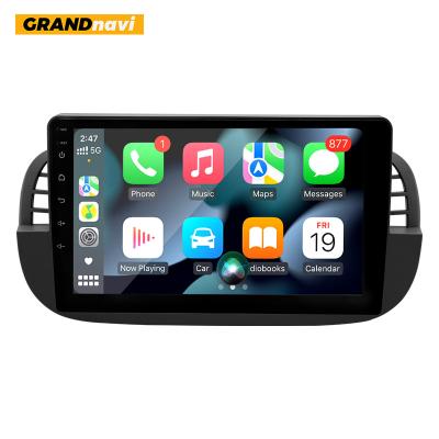 China IPS Android 13 Car Multimedia Player GPS Navigation For Fiat 500 2007 - 2015 Car Android Stereo for sale