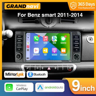 China Car Android Stereo Android 13 Car Radio For Benz Smart 2011-2014 Auto Multimedia Player CarPlay 9inch Screen for sale
