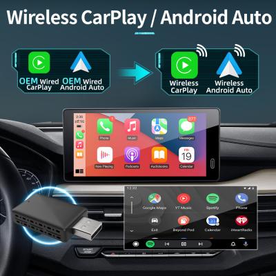 Cina GRANDnavi 2 in 1 CarPlay Android Auto Adapter Trasforma CarPlay cablato in CarPlay senza fili in vendita