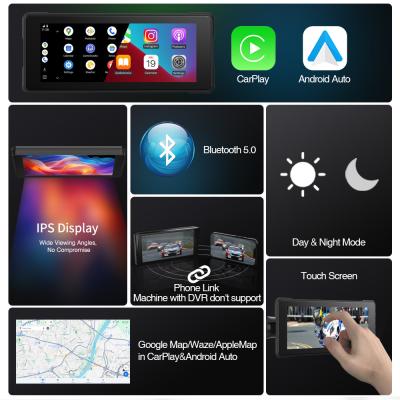 중국 GRANDnavi 6.86 인치 휴대용 내비게이션 장치 리눅스 시스템 모터사이클 카플레이 판매용