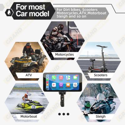 China 6Dispositivo de navegação de motocicleta de.3 polegadas Android Motorcycle Car Play Waterproof Loop Recording à venda