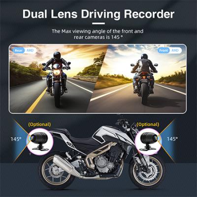 Cina Dispositivo di navigazione per moto a 5 pollici impermeabile, sistema di navigazione GPS per auto portatile con supporto multimediale in vendita