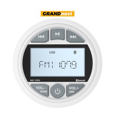 China FM Source Type Bluetooth Marine Radio Receiver Waterproof for 12V Boats for sale