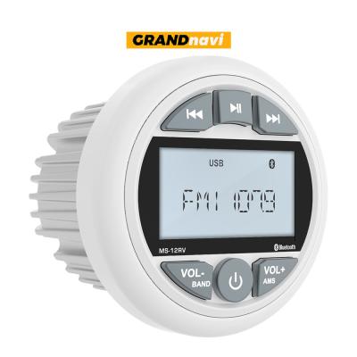Cina Tipo di sorgente FM Bluetooth Ricevitore radio marino impermeabile per imbarcazioni 12V in vendita