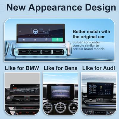 China NEW 11.3 inch UHD 4K WIFI Dashcam Wireless Carplay Android Auto Rearview Car DVR GPS Night Vision Video Recorder Black Box for sale