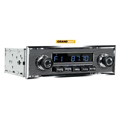 China GRANDnavi Retro Sound 1 Din Car Radio MP3 Player Classic Car Retro Audio Stereo Old School Support FM AUX EQ USB BT Music Support DAB Box for sale