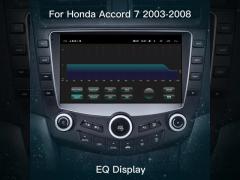 Квадрацикл КАРТЫ игрока мультимедиа андроида автомобиля Honda Accord 7 вырезает сердцевина из радио GPS автомобиля Din 2