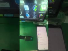 Interfaz doble USB Tipo A C Mini Auto Dongle BT 5.0 2 en 1 Adaptador inalámbrico de Carplay para Apple Android