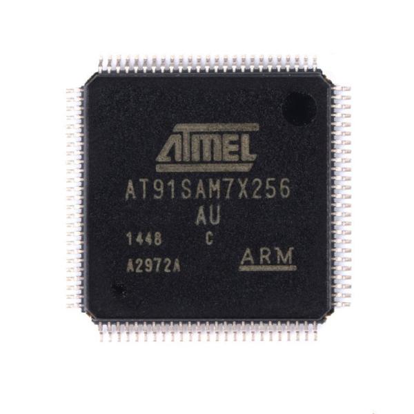 Quality Microchip SAM7X256 ARM7TDMI MCU 256kB Flash LQFP-100 for sale