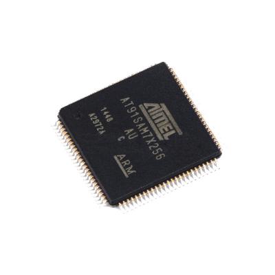 China Microchip SAM7X256 ARM7TDMI MCU 256kB Flash LQFP-100 for sale