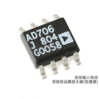 China AD706JRZ-REEL7 SOIC-8 Precision Amplifiers Analog Devices 16 Bits for sale