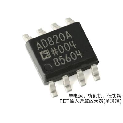 China AD820ARZ-REEL7 Analog Integrated Circuits SOIC-8 Precision Amplifiers for sale