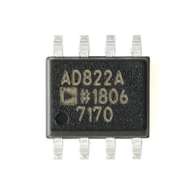 China AD822ARZ-REEL7 SOIC-8 Precision Amplifiers Analog Devices Inc. Surface Mounting for sale
