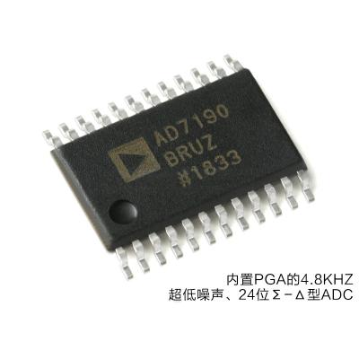 China AD7190BRUZ-REEL Analog to Digital Converters ADC Analog Devices 8 Bits for sale
